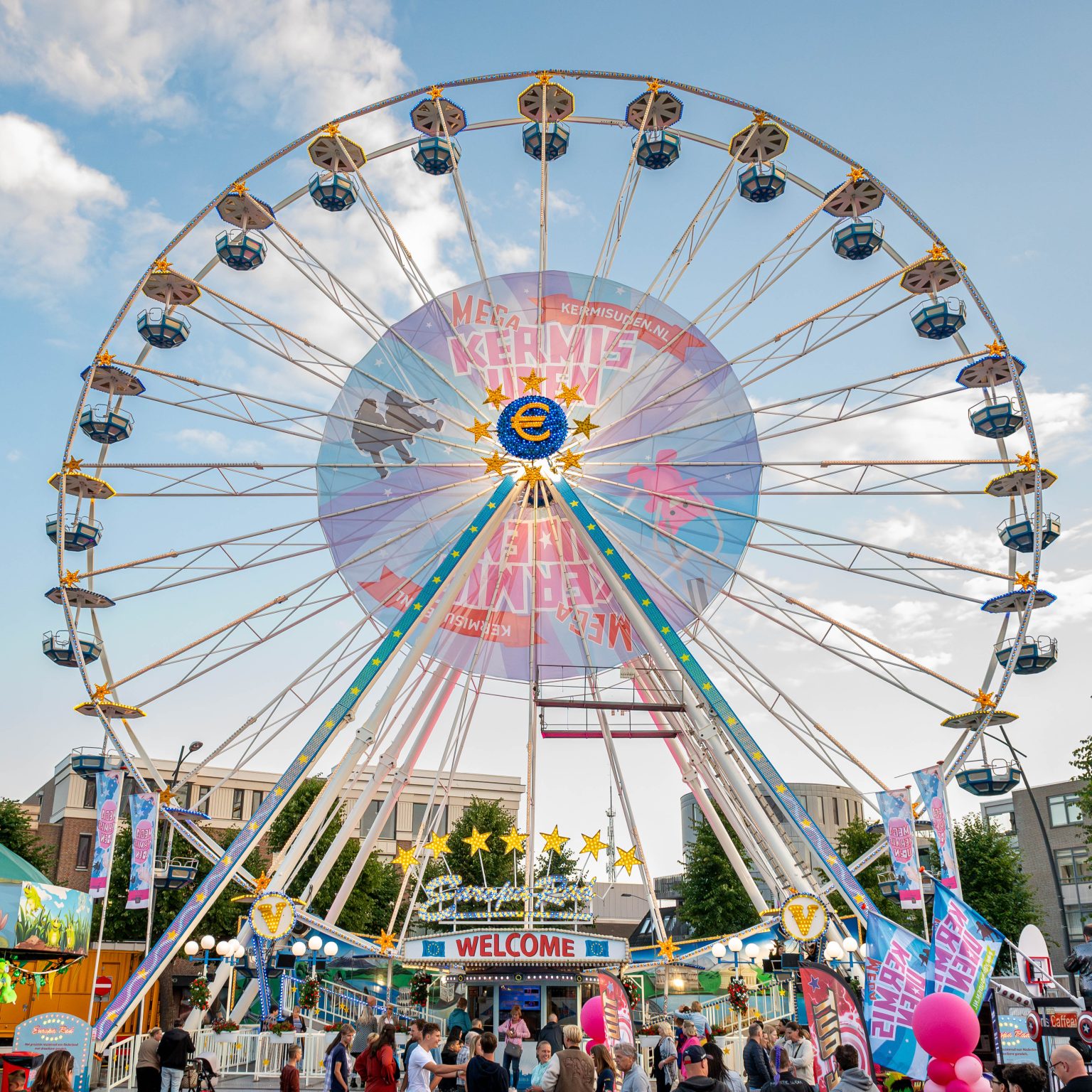 Jan Biggel live bei Kermis Uden! - Kirmesplatz Uden
